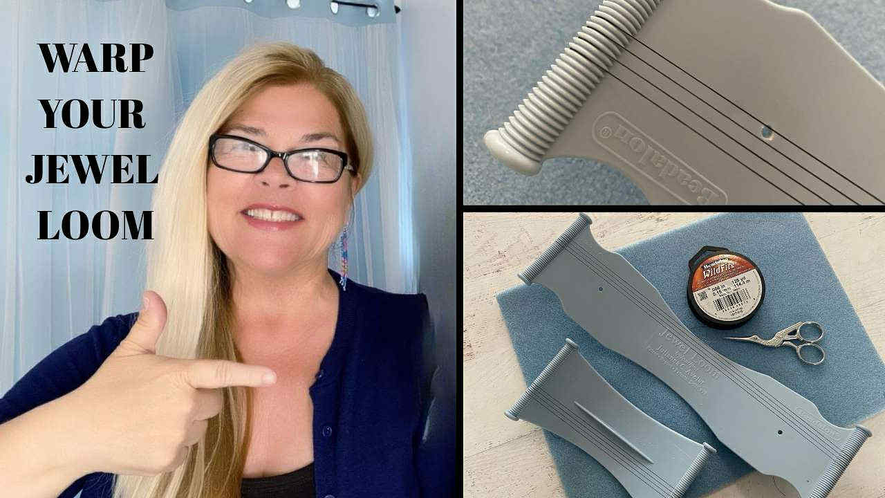 How to Set Up Your Bead Loom Super Easy Steps! - Jewel Loom