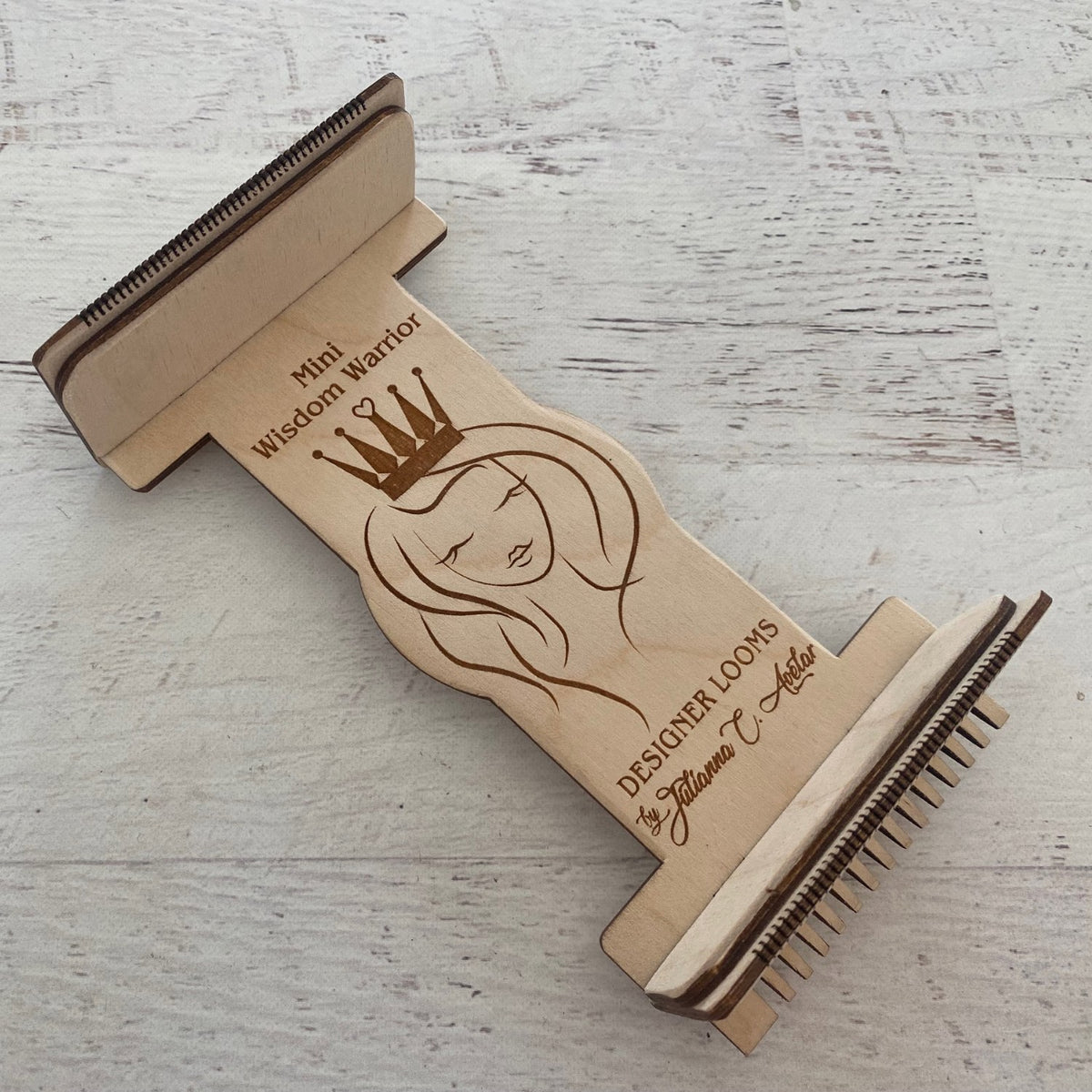 Jewel Loom Wood Mini Bead Loom Portable Easy to Use