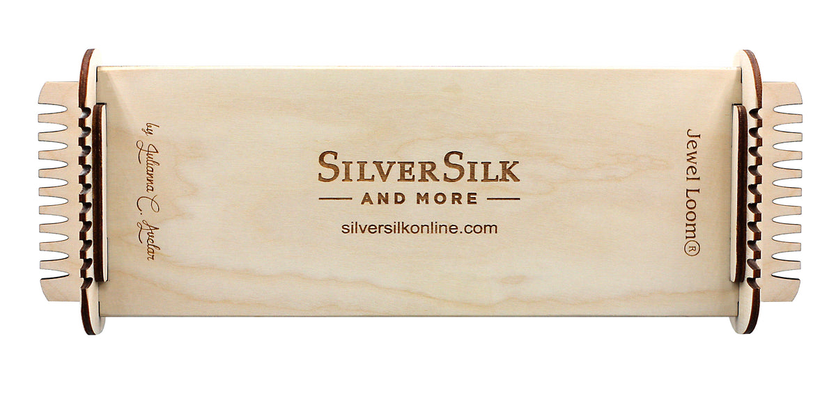 Jewel Loom SilverSilk Bead Loom for Jewelry Making